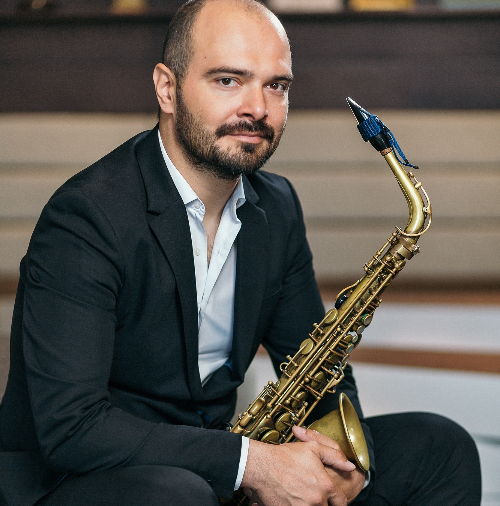 Milan Savic, alto saxophone, Ana Radovanovic, mezzo soprano, Uki ...