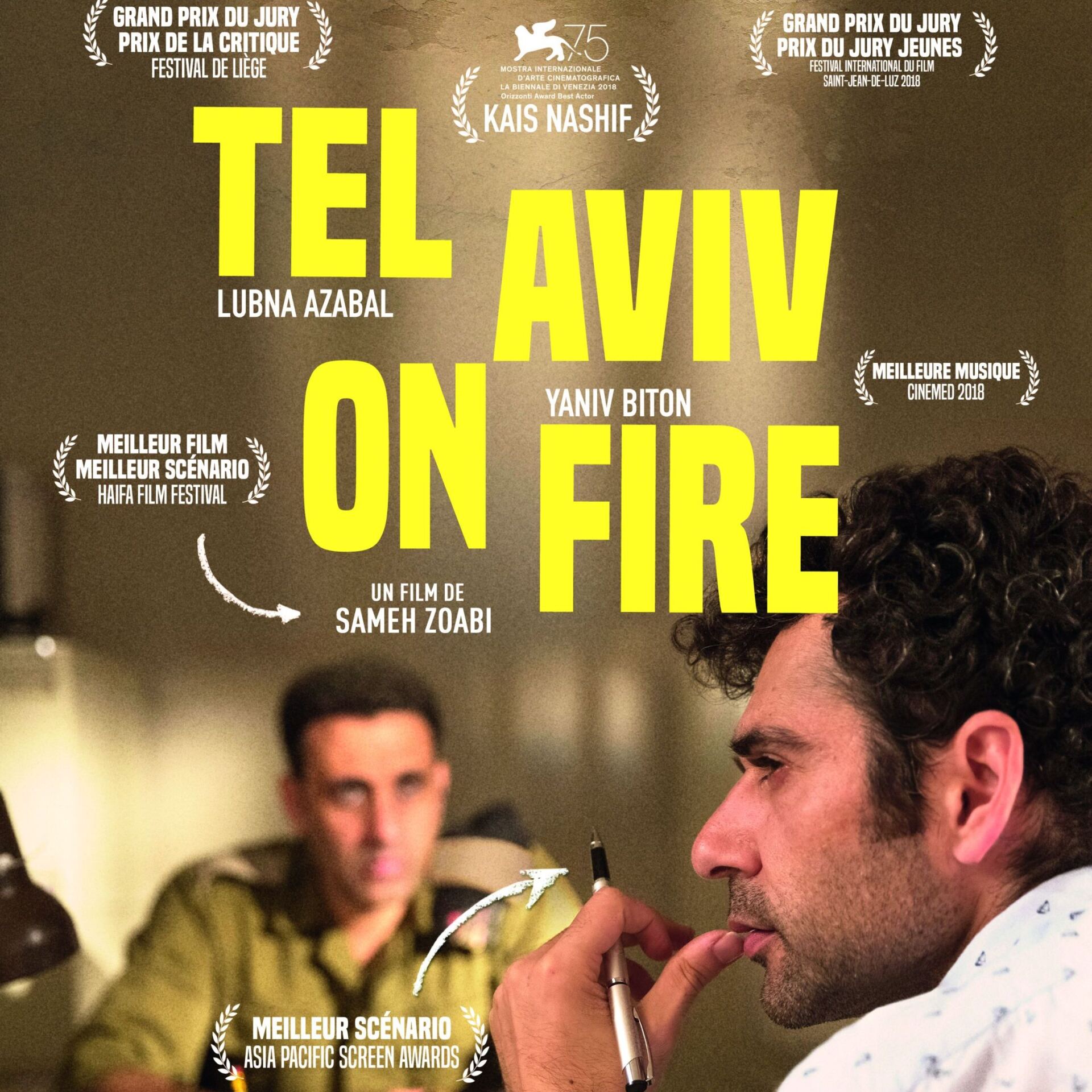 DAYS OF ISRAELI FILMS 2022: OPENING CEREMONY / TEL AVIV ON FIRE / 15.9. ...